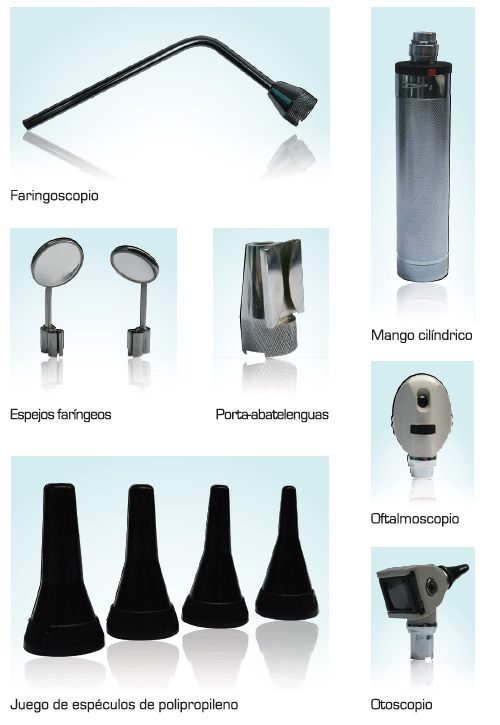 Estuche de diagnóstico recargable, marca Meddex, MDD-1C