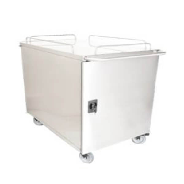 Carro de Instrumental Estéril Vertical, marca Moec, MOC-CRIEV