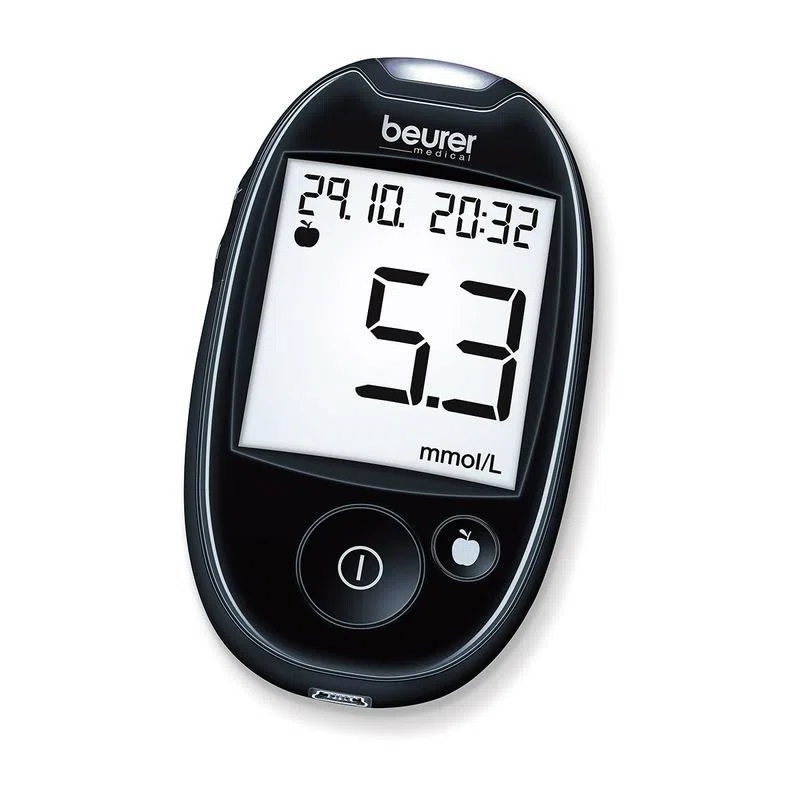 Kit Medidor de glucemia Beurer de fácil lectura Glucometro, marca ...