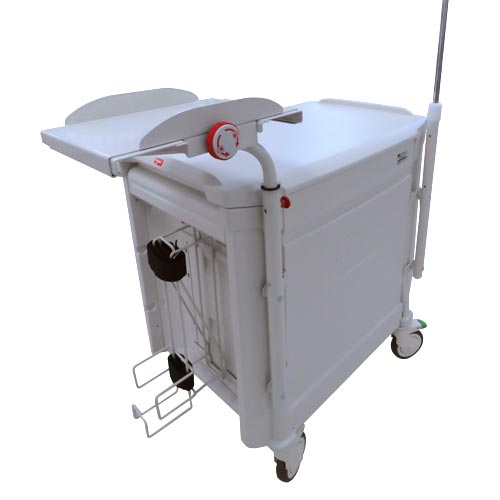 Carro para reanimación cardiopulmonar Metro Flexline, marca Metro, MET ...