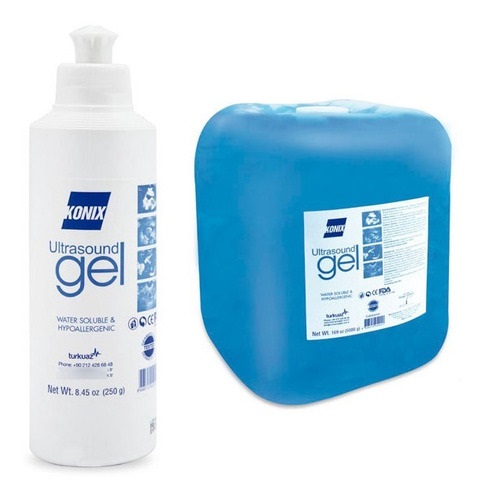 Gel conductivo no esteril para ultrasonido 5 litros, marca KONIX, KOX-20M03