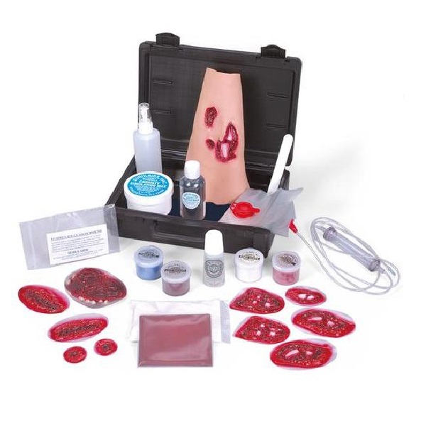 Kit de simulación de lesión básico, marca Simulaids, SIM-W44519