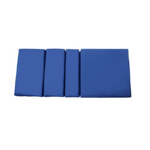 Colchón de cuatro secciones con forro chicago de 190 x 90 x 9 cm, marca ...