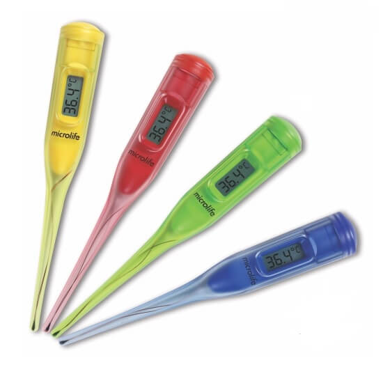 Termómetro rígido de 60 segundos con 20 piezas cuatro diferentes ...