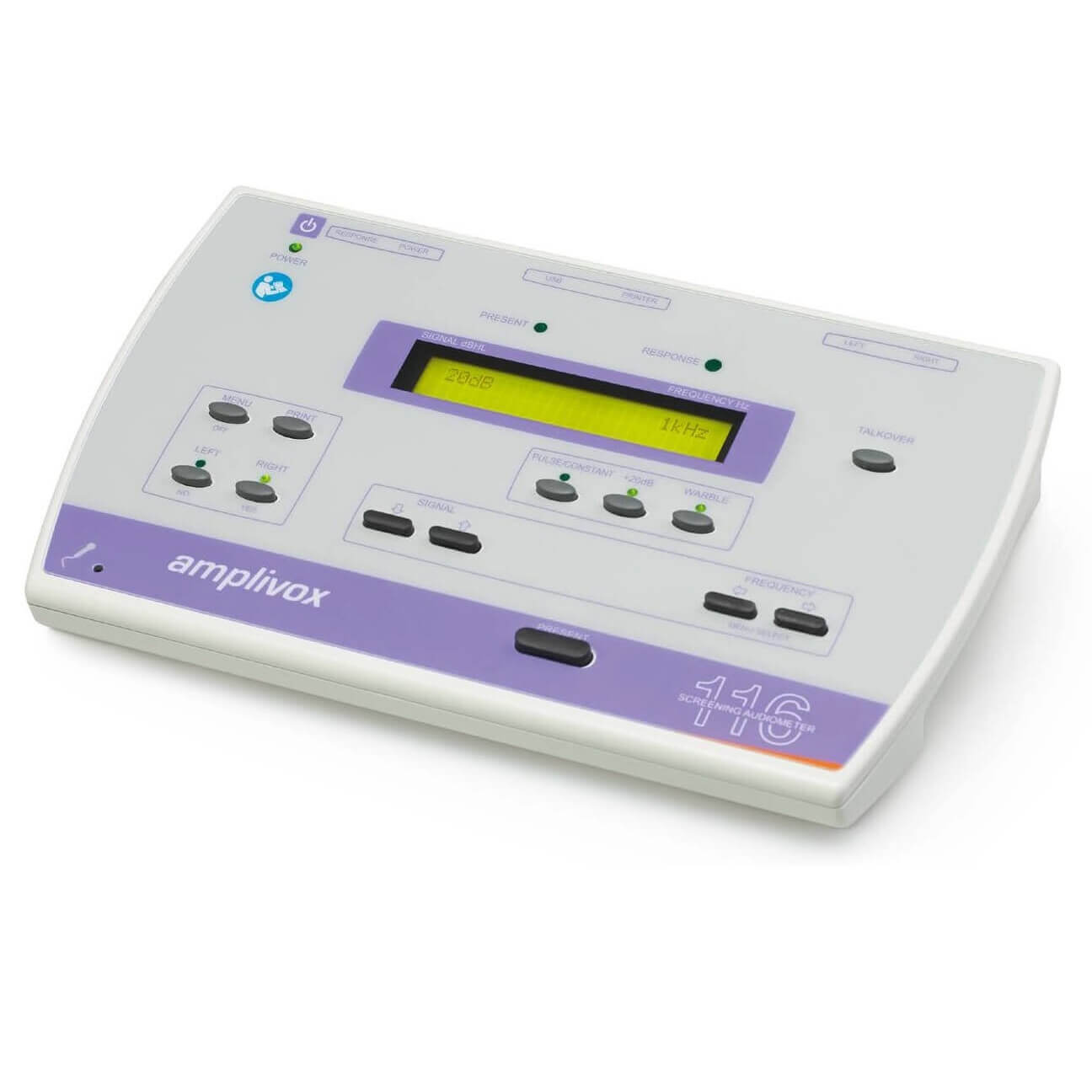 Audiómetro de cribado manual Amplivox 116 con opción de batería ...
