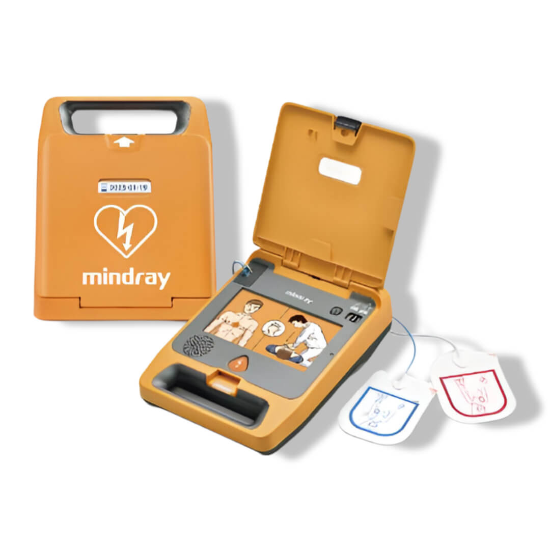 Desfibrilador externo semiautomático AED modelo C1A, marca Mindray, MIN-C1A