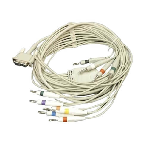 Cable para ECG de 10 puntas para 12 canales para Cardiocare 2000 ...