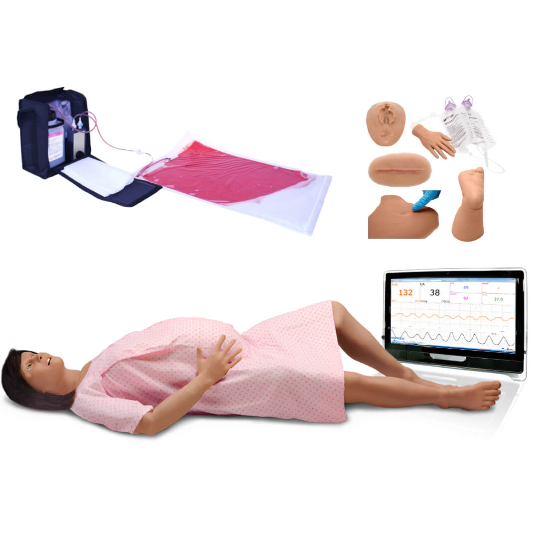 Simulador de paciente obstétrico Lucina, kit Maestro, marca Elevate ...