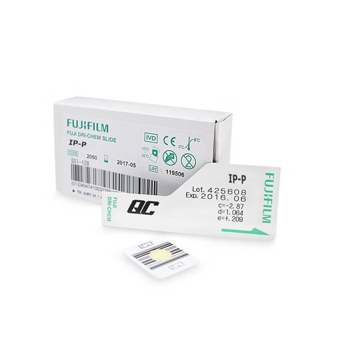 Laminillas Fuji Dri-Chem Slide IP-P. Para la concentración de fósforo ...